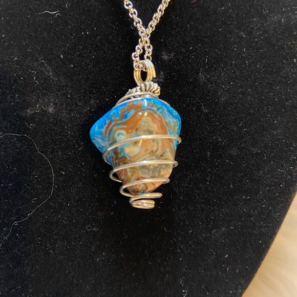 Hand Crafted | Jewelry | Phoenix Gemstone Tumble In A Silver Cage With ...